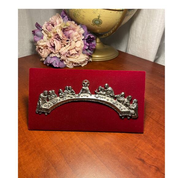 Specialty Products | Art | Peltro Inciso The Last Supper Pewter Plaque ...
